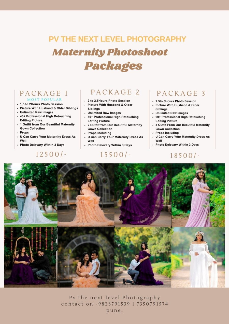 Maternity Photography Packages | Pregnancy Photoshoot Price In Pune ...